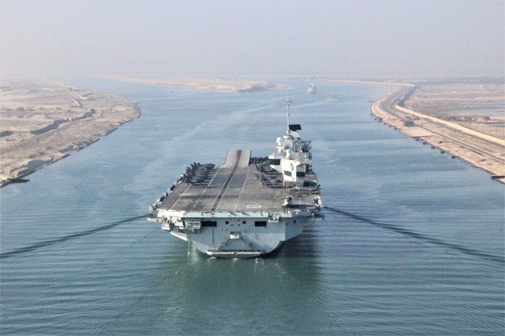 Queen Elizabeth CSG enters Indian Ocean region | ::: Expand Your ...