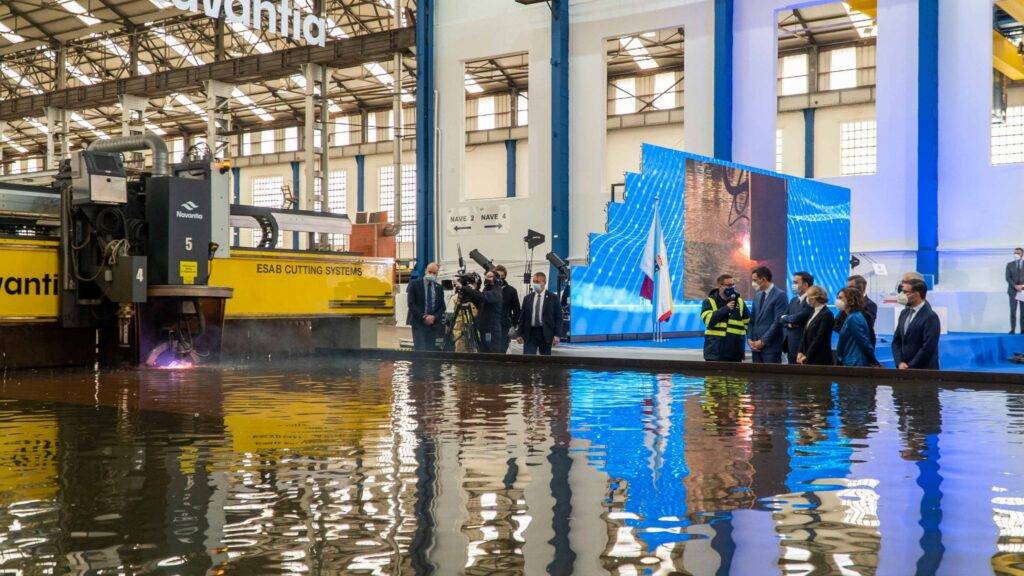 Navantia begins construction of first F110 frigate | ::: Expand Your ...