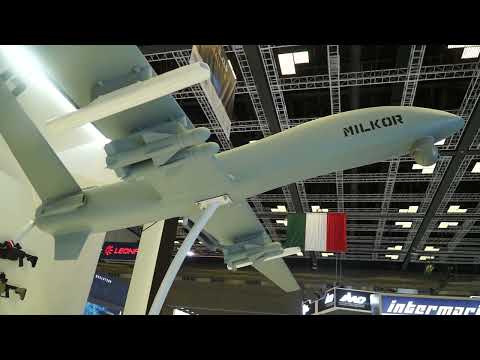 AT DIMDEX 2024 in QATAR the MILKOR 380 Latest Generation Armed Drone ...