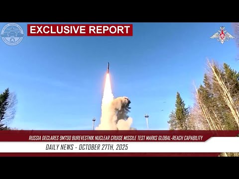LIVE - Russia’s 9M730 Burevestnik Missile Explained: New Nuclear Threat ...