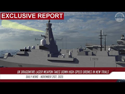 Inside the British Navy Dragonfire Laser Weapon Test That Could Change ...