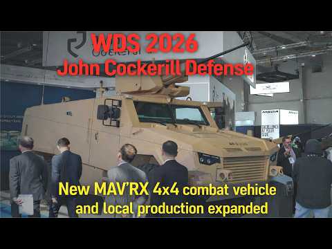 John Cockerill Defense unveils new 4x4 combat vehicle and boosts Saudi ...